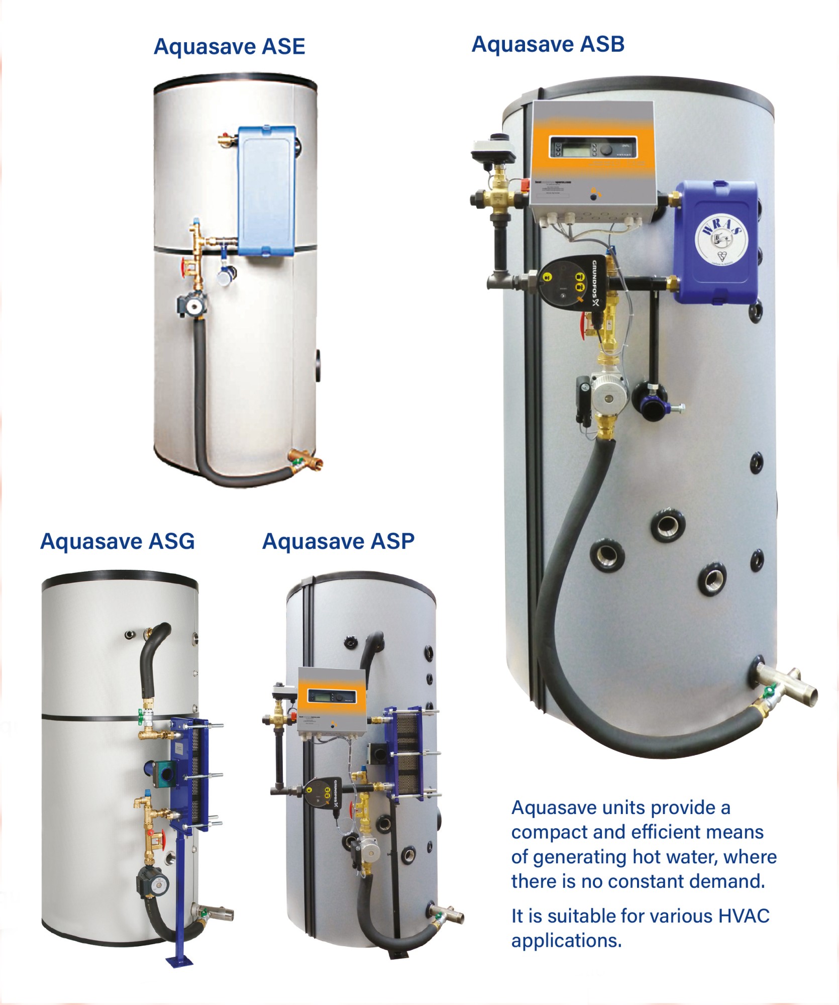 Aquasave Hot Water Storage | Ormandy Rycroft Engineering